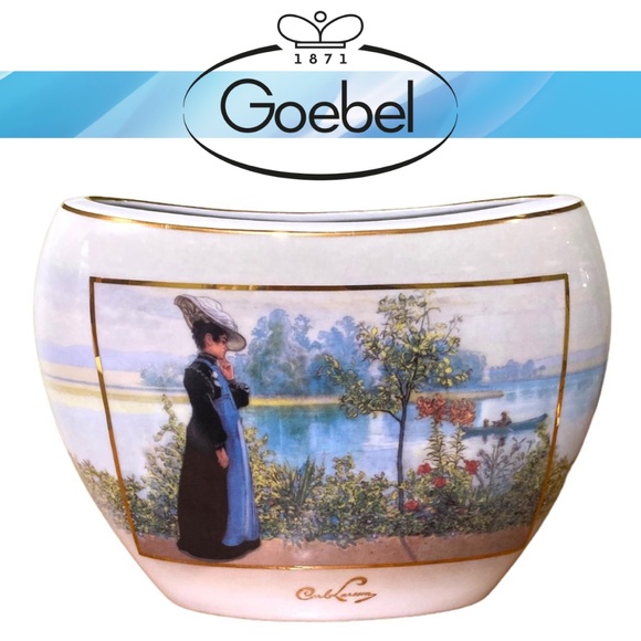 Goebel | Accents | Vintage Carl Larsson Goebel Artis Orbis Vase | Poshmark